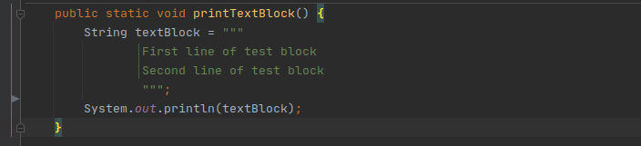 Readable Java Multiline Strings Using Text Blocks